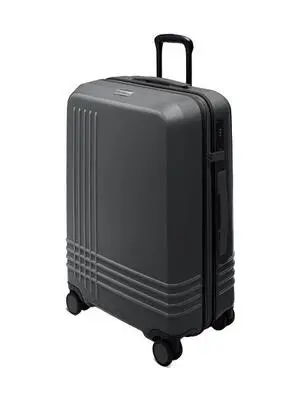 ROAM LUGGAGE Check-in Expandable Luggage - Matte Steel /black Trim