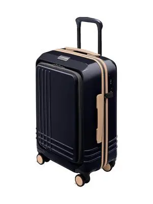 ROAM Front Pocket Expandable Carry-on Black Gloss/tan