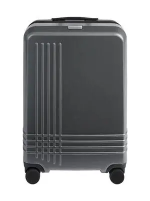 ROAM Check-in Luggage - Black Gloss/tan Trim