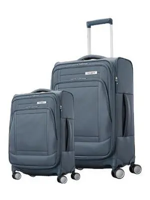 SAMSONITE Uplift 2-Piece Lightweight Softside Expandable Luggage Set Elemental Blue