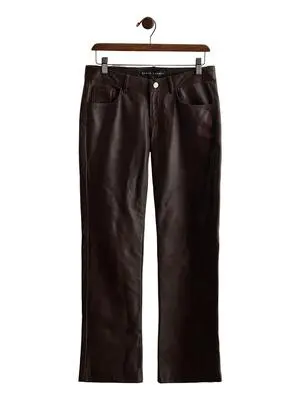Ralph Lauren C. 2005 Lambskin Pants - Black