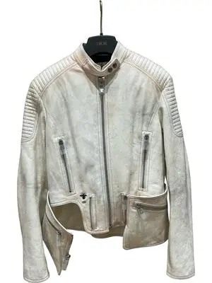Dior Moto Jacket - Off-white