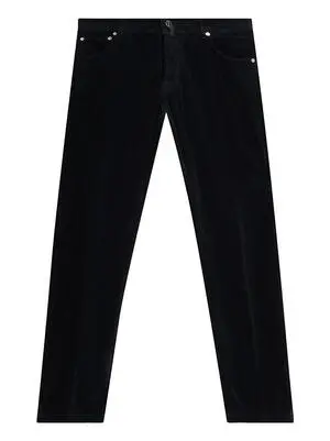 Kiton Corduroy Five-pocket Pants - Blk