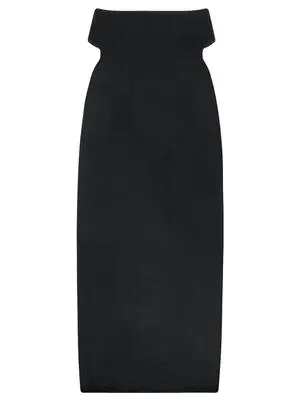 THE ROW Notched Maxi Dress
