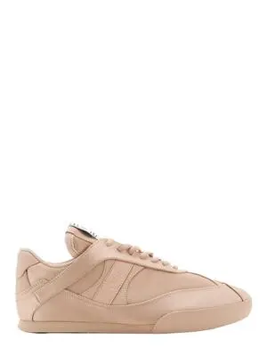 Chloé Kick Satin Sneakers Pink