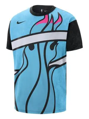 Nike Miami Heat Essential City Edition Nba Max90 T-shirt - Blue