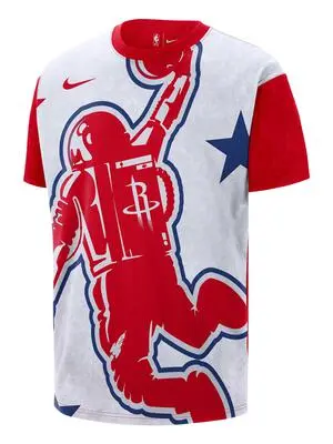 Nike Houston Rockets Essential City Edition Nba Max90 T-shirt - White