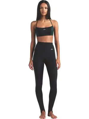 Nike Shine High-waisted 26" Stirrup Leggings With Drawcord - Black