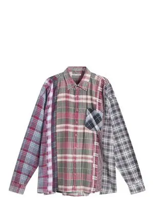 Needles 7 Cuts Wide Flannel Shirt - Assorted