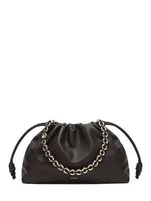 Loewe Large Flamenco Purse Brown