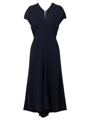 VICTORIA BECKHAM Crepe Midi Dress