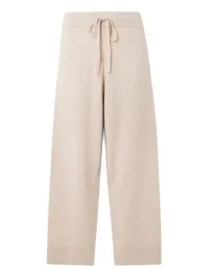 WE NORWEGIANS Geilo Merino Wool Track Pants - Brown