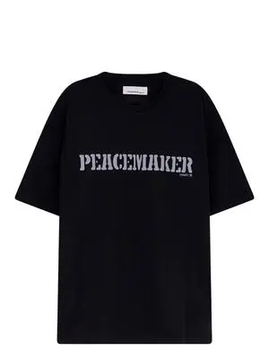 PEACEMAKER OAMC Cotton Tshirt - Black