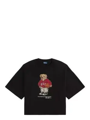 Polo Ralph Lauren Polo Bear Embellished T-shirt - Black