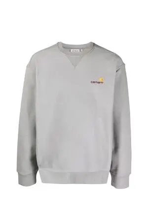 Carhartt Work In Progress Cotton Sweatshirt - Grey