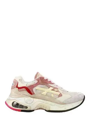 Premiata Sharkyd 423 Panelled Sneakers Neutrals