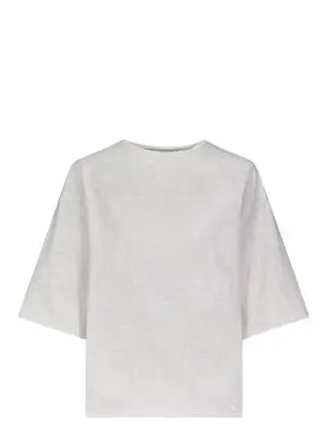 Loulou De Saison Drop-shoulder T-shirt - Grey