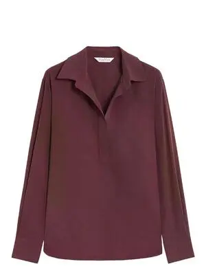 Max Mara Colla Shirt - Red