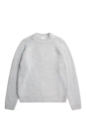 Norse Projects Crew-neck Virgin Wool Blend Sweater - Grey