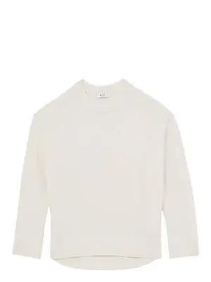 REISS Wool And Cashmere-blend Jumper - Cream