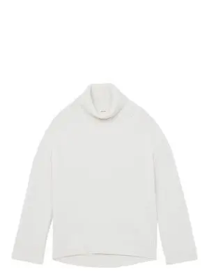 REISS Wool And Cashmere-blend Jumper - Cream