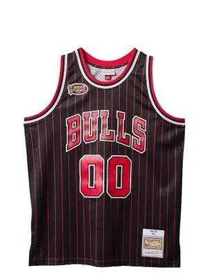 PLAYBOI CARTI X Nba X Mitchell & Ness Chicago Bulls 1995-96 Swingman Jersey - Black