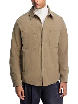BOSS Carper Corduroy Shirt Jacket - Open Brown