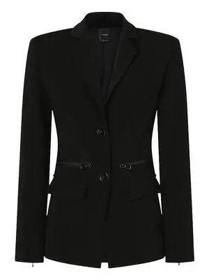 Pinko Faustina Jacket - Limo Black