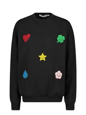 Joshua Sanders Icon Crew Sweatshirt - Black