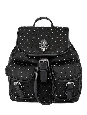 Kurt Geiger Hoxton Small Studded Backpack - Black