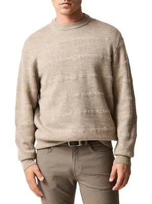 Rodd & Gunn Bills Way Knit Crewneck Sweater - Natural