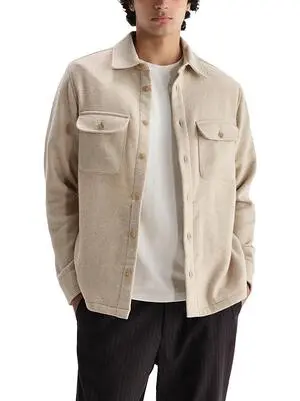 WAX LONDON Lomond Overshirt Natural