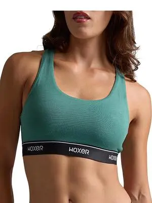WOXER Ultra-soft Boss Racer Bralette - Jade