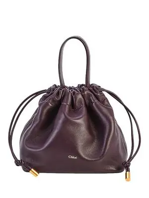 Chloé Icons Mini Leather Bag - Perfect Plum