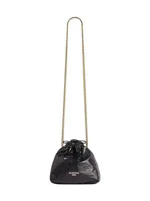 Balenciaga Crush Xs Tote Bag - Black