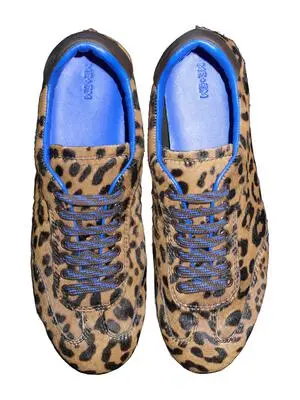 ME+EM Runner Sneakers - Leopard Print