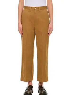 Polo Ralph Lauren Wide-leg Chino Trousers - Brown