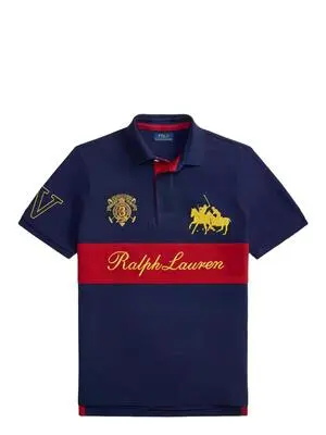 Polo Ralph Lauren Crest-embroidered Polo Shirt - Blue