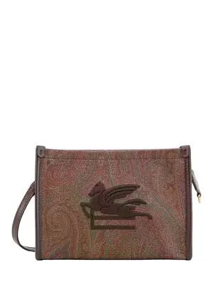 Etro Paisley-pattern Clutch - Red