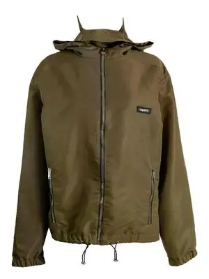 Coperni Hooded Zip-up Jacket - Green