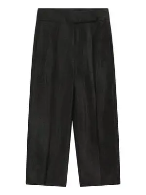 BOSS Pleated Trousers - Black