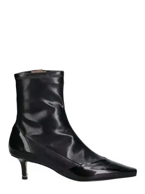 BOSS 50mm Pointed-toe Boots - Black