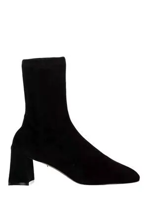 ALEVI MILANO 90mm Jive Suede Boots - Black