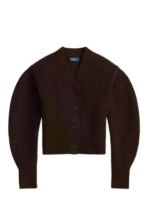 POLO RALPH LAUREN Ribbed V-Neck Cardigan