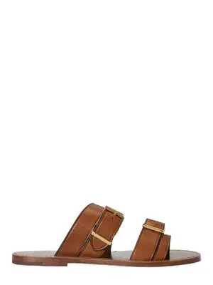 Ralph Lauren Flat Sandals - Brown
