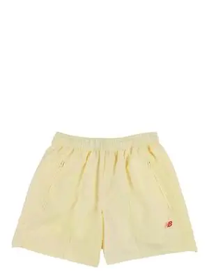 NEW BALANCE Pintuck Running Shorts - Yellow