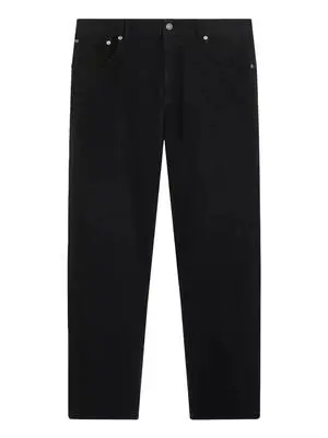 DONDUP Button-up Trousers - Black