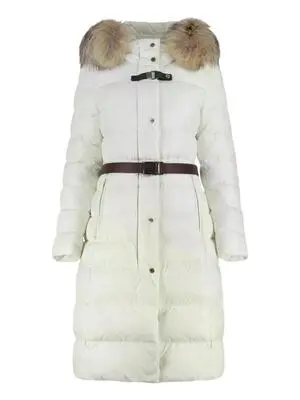 MOORER Niki Coat - White