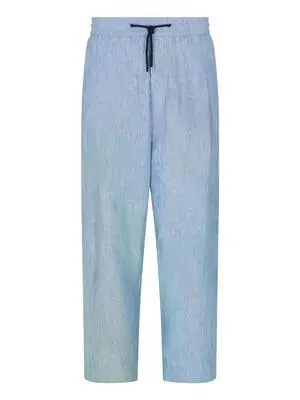 Giorgio Armani Drawstring Trousers - Blue
