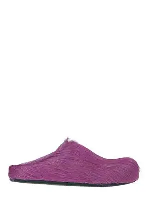 Marni Fussbett Slip-on Mules - Purple